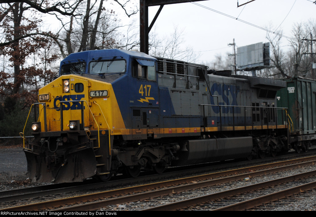 CSX AC44CW 417 leads Q706-11